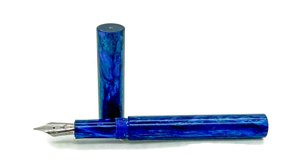 Bespoke Fountain Pen | Mermaid Tears by Brooks | M13 - Signature Pen ...