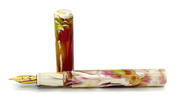 Bespoke Fountain Pen | Water Lily Koi #2 | M14 - Signature Pen Company